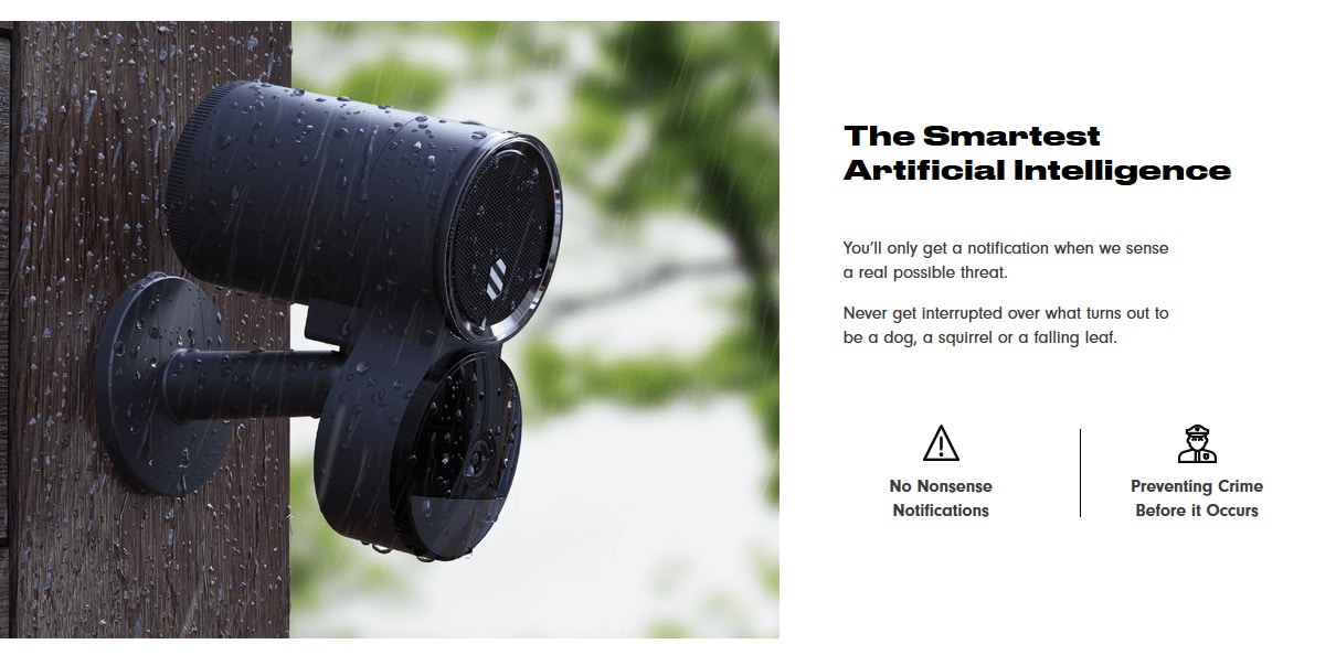 Deep Sentinel Home Security System - AI Real Time Monitoring - Geniux